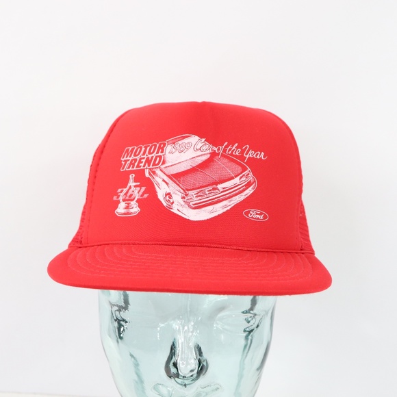 Vintage | Accessories | Vintage 8s Ford Thunderbird Mesh Trucker Hat ...